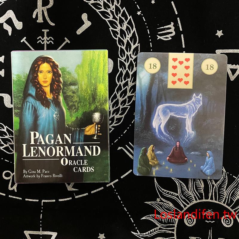 異教徒利諾曼雷諾曼神諭卡 Pagan Lenormand Oracle 英文定制卡牌 桌遊 | 蝦皮購物