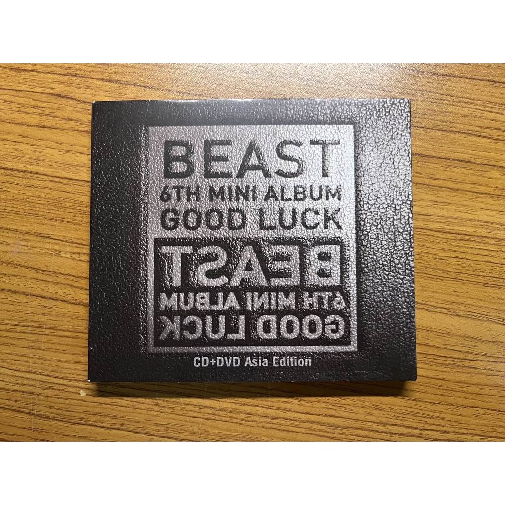 BEAST 6TH MINI ALBUM GOOD LUCK CD+DVD Asia Edition | 蝦皮購物