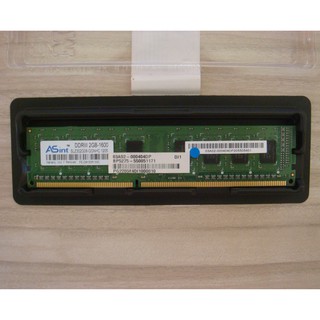 ASint 桌上型電腦記憶體 DDR3 2G 1600 單面 (附保護殼) | 蝦皮購物