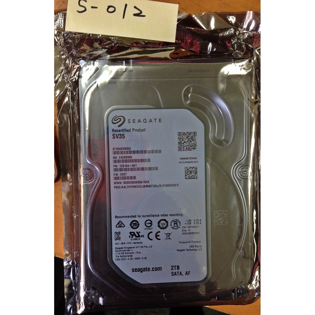 【冠丞3C】Seagate 希捷 2T 2TB SATA ST2000VX000 3.5吋硬碟 S-012 | 蝦皮購物