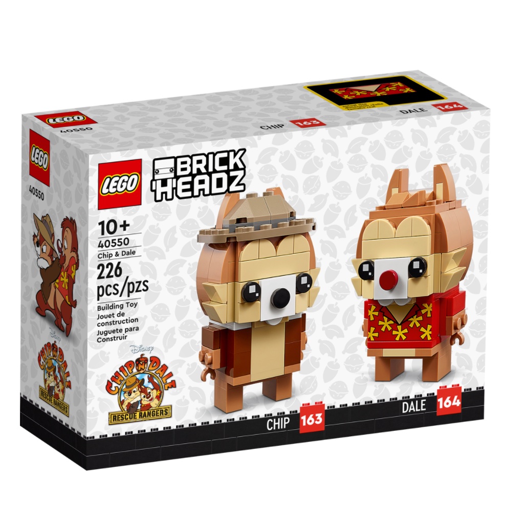 樂高 LEGO 40550 大頭系列 迪士尼 奇奇蒂蒂 現貨 | 蝦皮購物