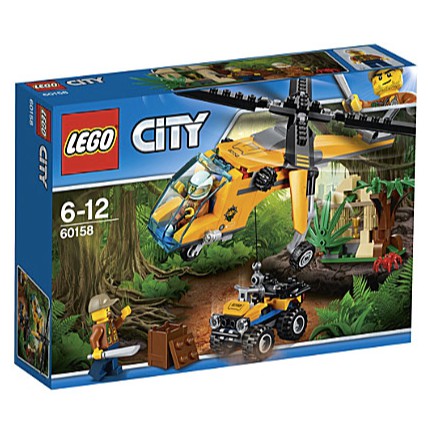 樂高 LEGO 60158 Lego city jungle cargo helicopter set 城市系列 | 蝦皮購物