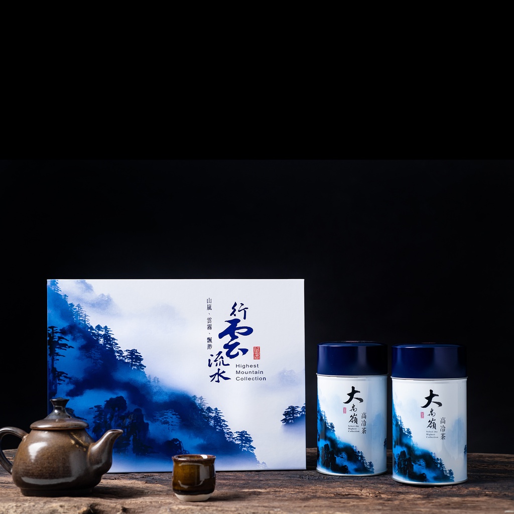 【吉品香】嵩雪甘霖寒雪級-行雲流水大禹嶺茶葉禮盒｜150gX2罐 | 蝦皮購物