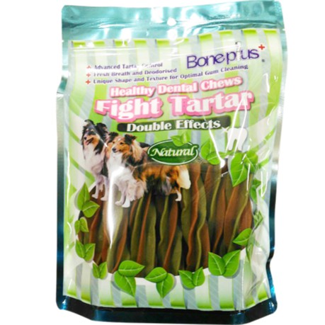 Boneplus 潔牙骨 潔牙骨結 平包裝 超效動能 雙頭 螺旋 雙色骨結 潔牙棒 BP潔牙骨【優格小喵】 | 蝦皮購物