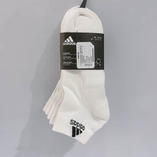 adidas CUSH ANK 3PP 運動 透氣 經典款 厚底 三雙入 襪子 白色DZ9365 黑色DZ9379 | 蝦皮購物