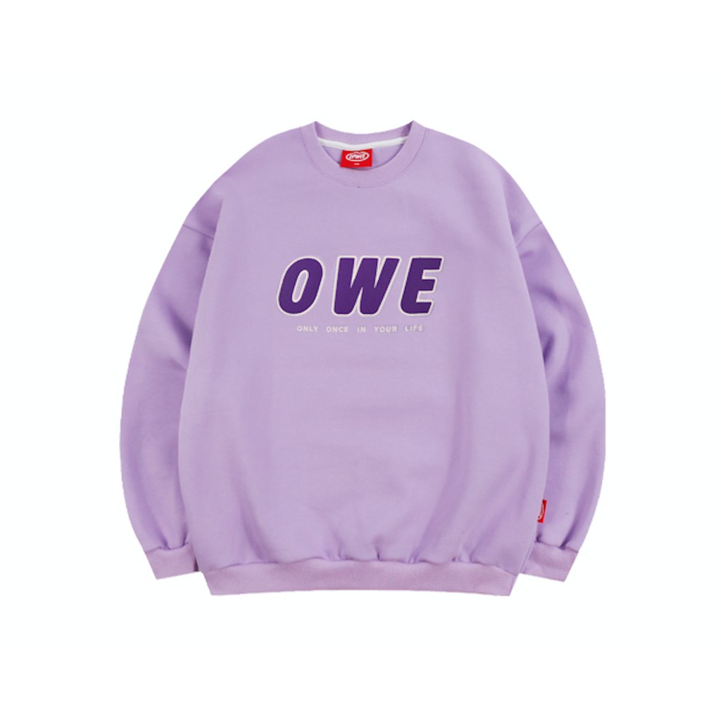 現貨🇰🇷韓國代購 OPWEE OWE LOGO 大學T-4色 | 蝦皮購物