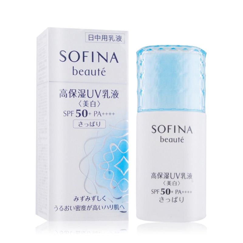 🔥現貨🔥SOFINA 蘇菲娜 芯美顏美白瀅潤日間防禦乳升級版 清爽型 /滋潤型 SPF50+ PA++++30ml | 蝦皮購物