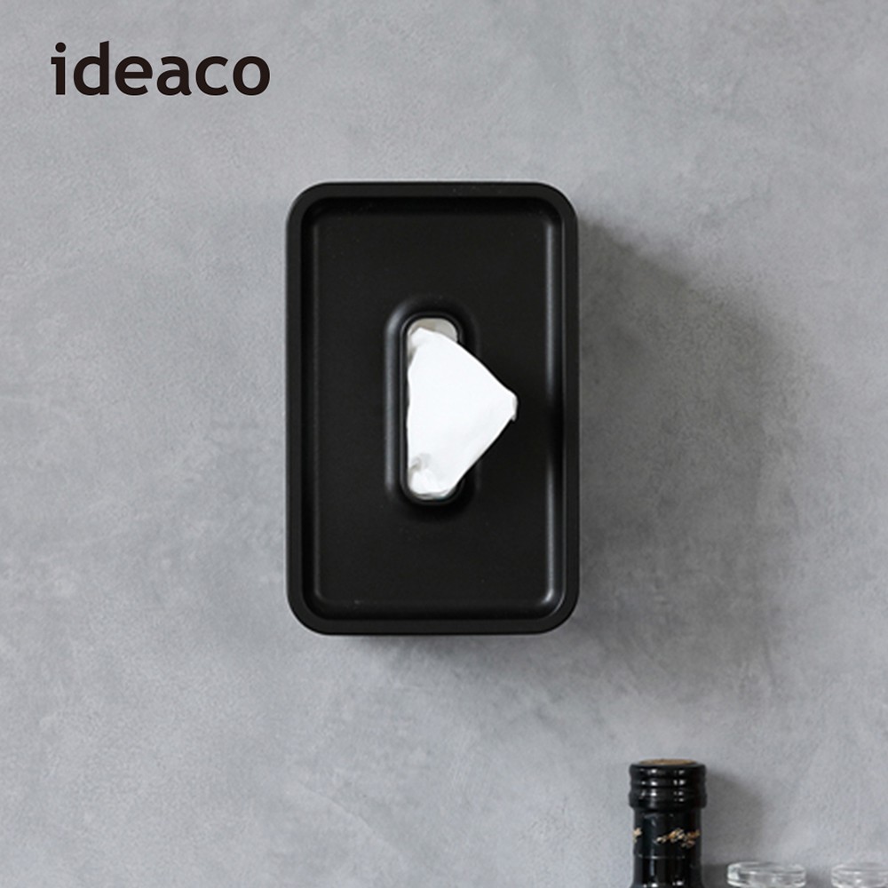 【日本 ideaco】壁掛/桌上兩用餐巾紙盒(內徑17X10.6X7.5CM) | 蝦皮購物