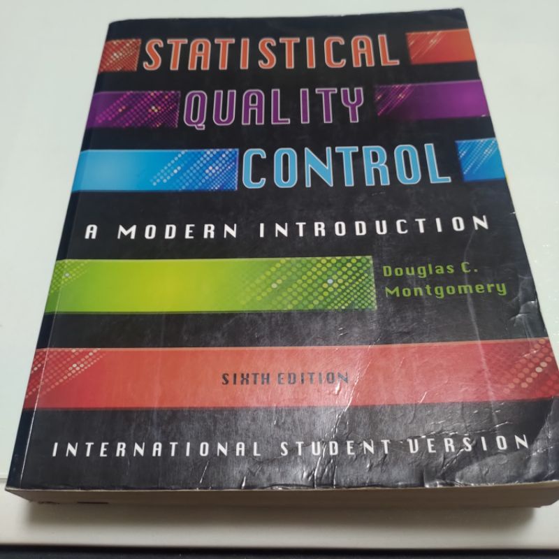 Statistical Quality Control Douglas C. Montgomery | 蝦皮購物