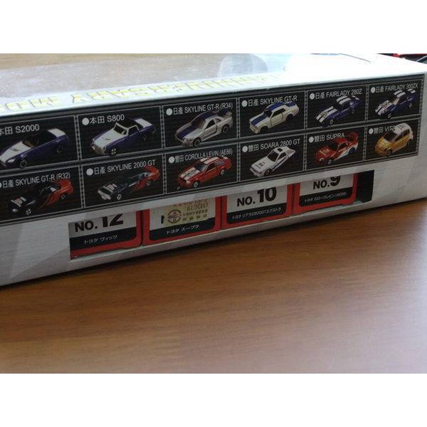 TOMICA 30周年 編號 9-12 四台 AE86 SUPRA 2000GT VITZ 稀有盒 | 蝦皮購物