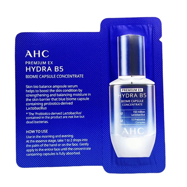 [試用包]AHC超微導B5能量修護賦活露1ml 保濕 敏感肌適用 | 蝦皮購物