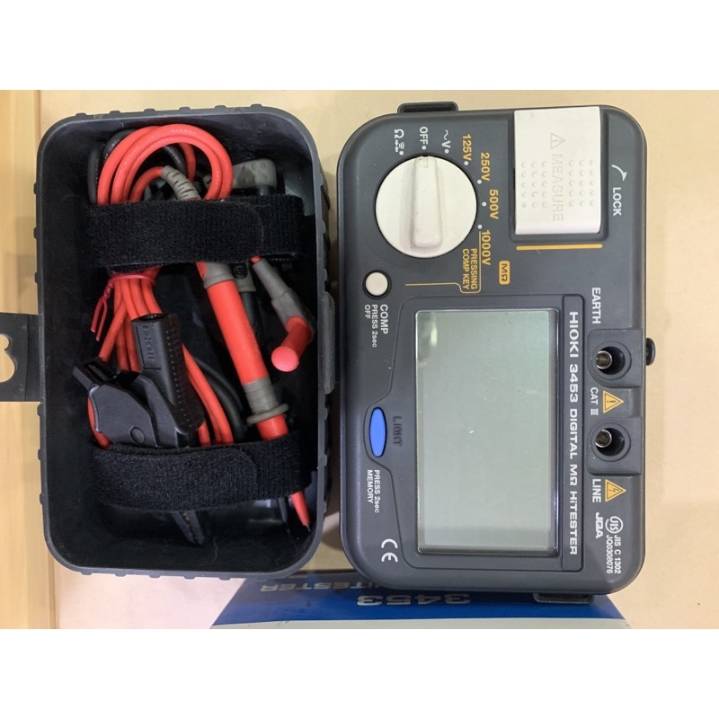 （二手）HIOKI-3453 數位式日製絕緣高阻計 | 蝦皮購物