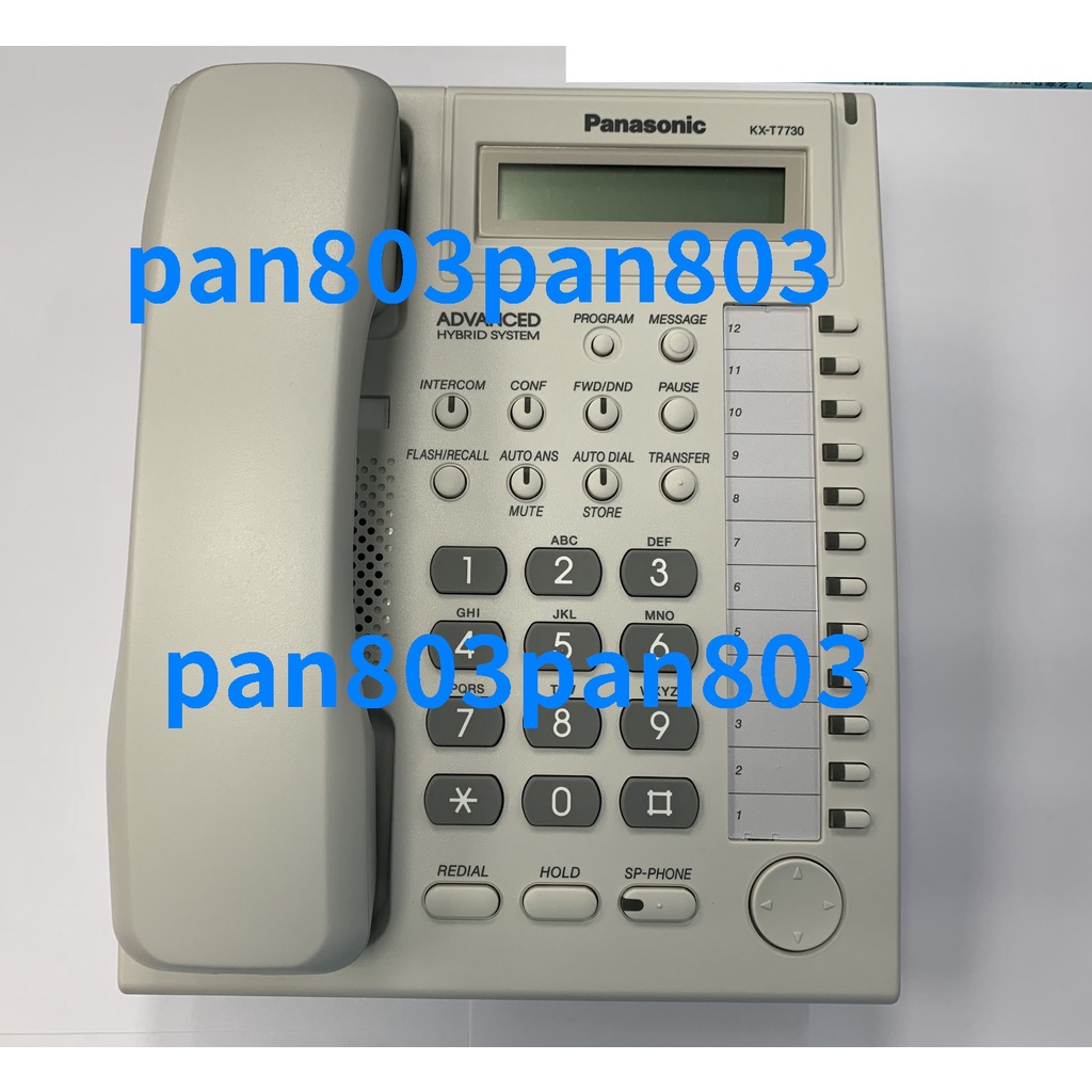 Panasonic KX-T7730 來電顯示型 國際牌總機專用 有線電話 KXT7730 KX-T7730X 保固一年 | 蝦皮購物