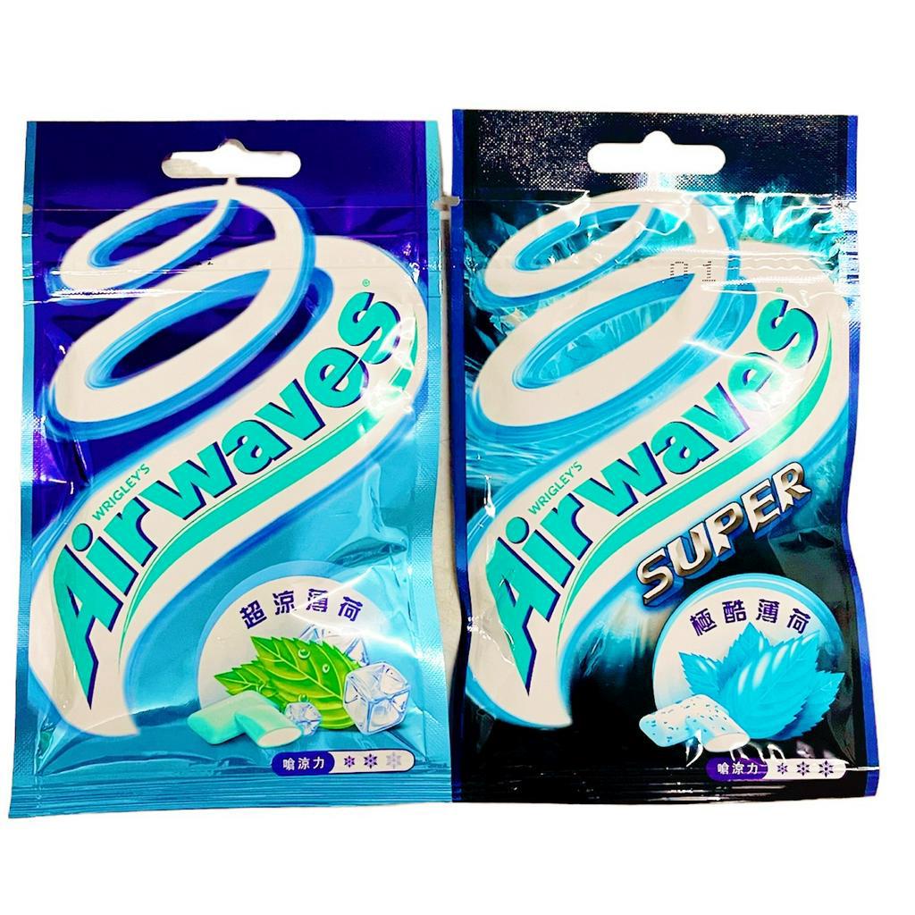 Airwaves 極酷嗆涼無糖口香糖-極酷薄荷口味 超涼薄荷口味 28g | 蝦皮購物