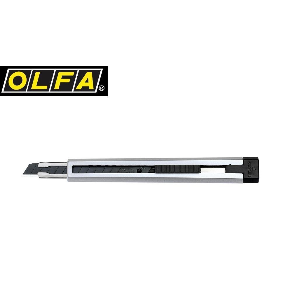 《Hi-Bookstore》OLFA Ltd-02 日本原裝 極致系列 限量版 美工刀 銀色刀身 黑刃 | 蝦皮購物