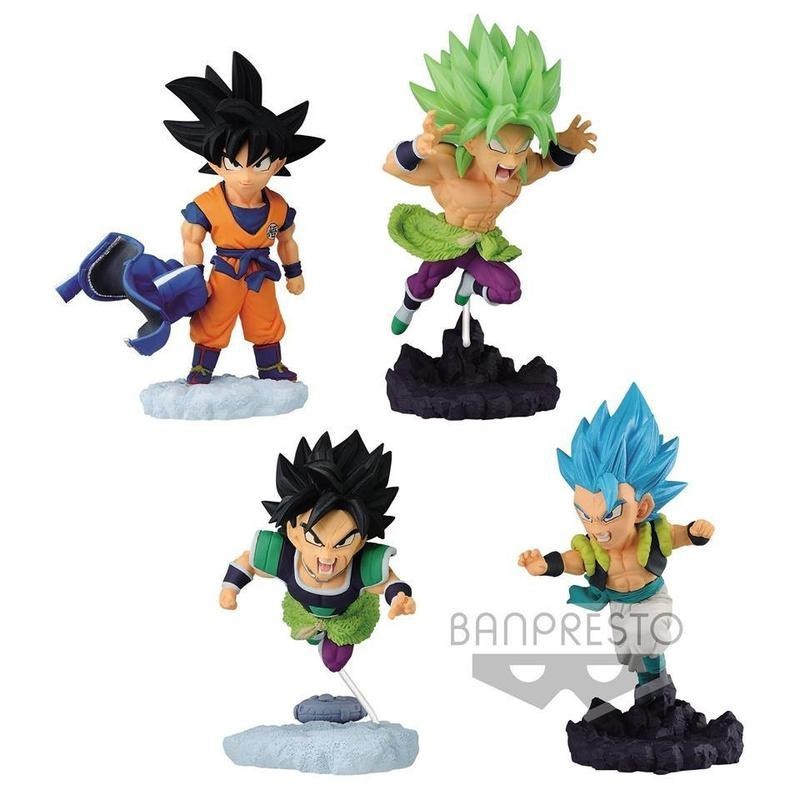 【小妻玩玩具】 現貨 正版 代理 七龍珠超 WCD Vol.4 布羅利 悟吉塔 悟空 wcf 景品 預購 全套4入 | 蝦皮購物