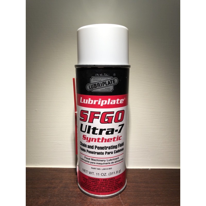 Lubriplate 美國 食品級 噴霧式潤滑 SFGO ULTRA-7 食品機械 麵包 烘焙 咖啡機 烤箱 中央廚房 | 蝦皮購物