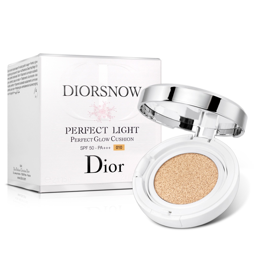 【原廠現貨有發票】Dior 迪奧 超級夢幻美肌 雪晶靈粉嫩光氣墊粉餅15g*2 #000 #010 #C07 含蕊心 | 蝦皮購物