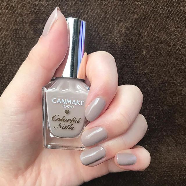 現貨 】♡JO是愛買 ♡ 日本CANMAKE晶燦指甲油 速乾 類光療 影片為 N17 | 蝦皮購物