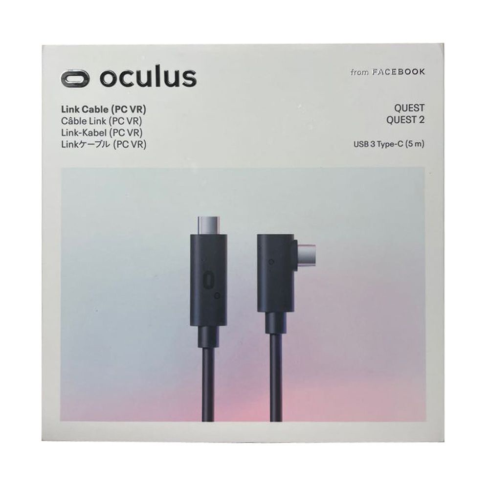 Oculus Link Cable 5米虛擬實境器光纖連接線(Meta Quest/ Quest 2 用)(平行進口) | 蝦皮購物