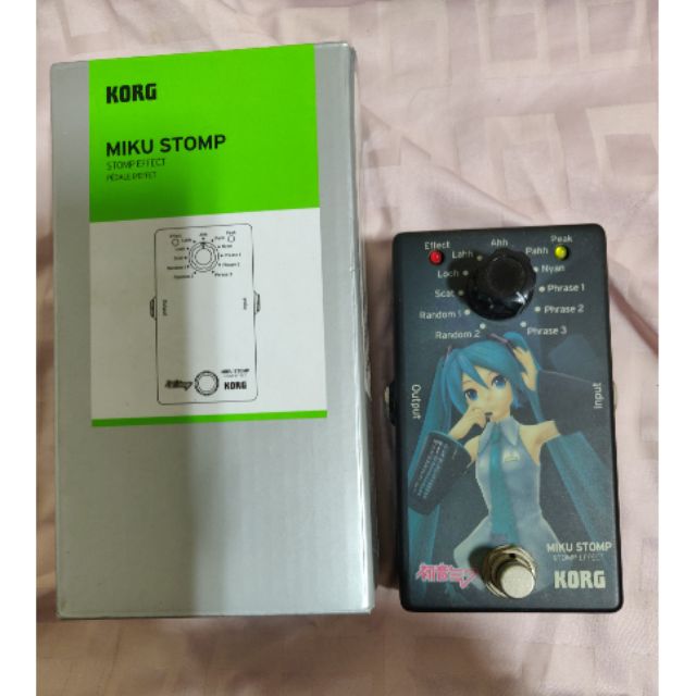 korg miku stomp 初音 效果器 人聲效果器 | 蝦皮購物