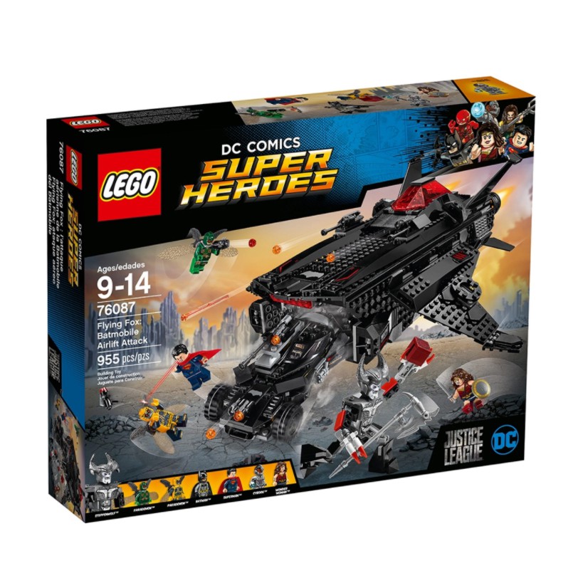 LEGO 76087 飛狐：空運蝙蝠《熊樂家 高雄樂高專賣》Super Heroes 超級英雄系列 DC | 蝦皮購物
