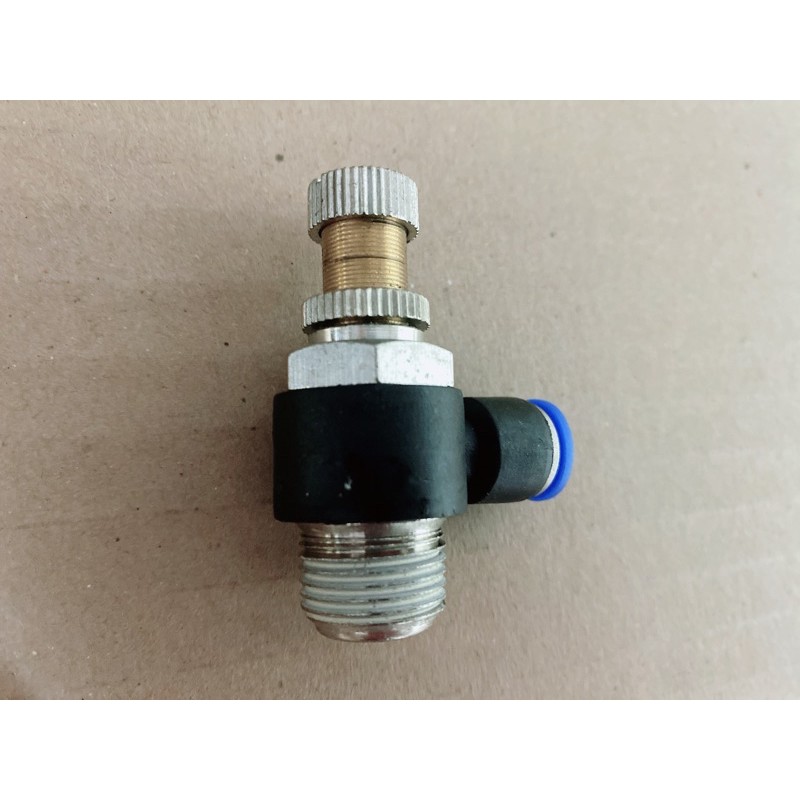 勁力空壓機械五金 ＊含稅附發票 SL6 M5 01 02 03 04 快速接頭 塑膠接頭 調速閥 快速接頭調速 台灣現貨 | 蝦皮購物