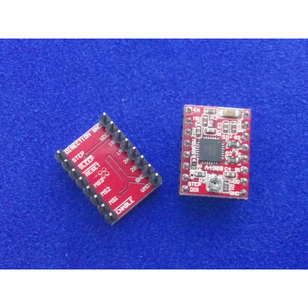 A4988 Arduino 1組2個步進電機驅動模組 送扇熱片 有現貨 | 蝦皮購物