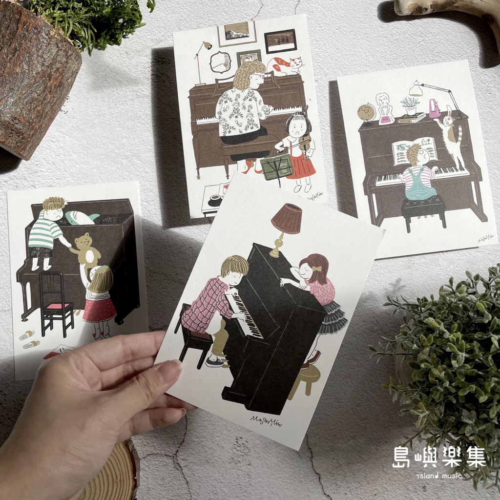島嶼Island Music ｜三木藝術Some Music Design -【為我演奏】明信片 | 蝦皮購物