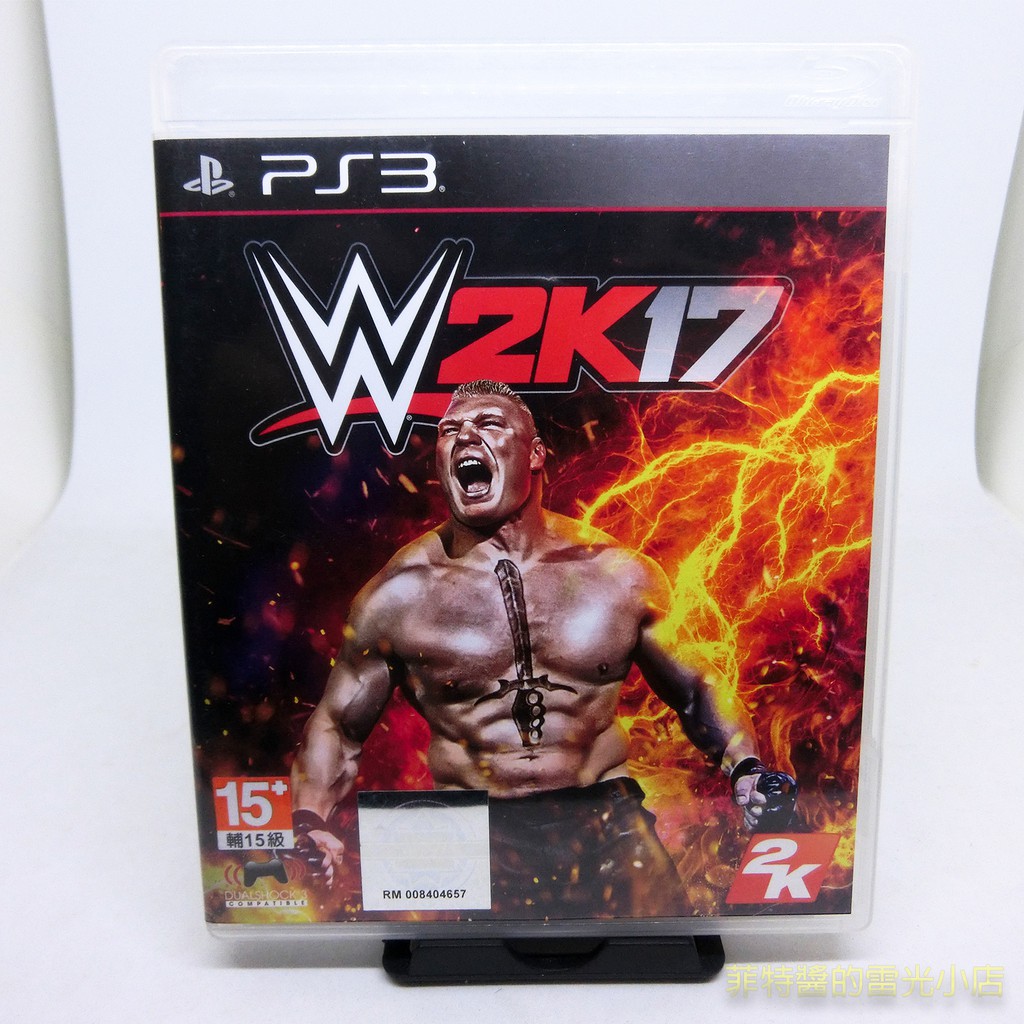 PS3 WWE 2K17 亞英版 | 蝦皮購物