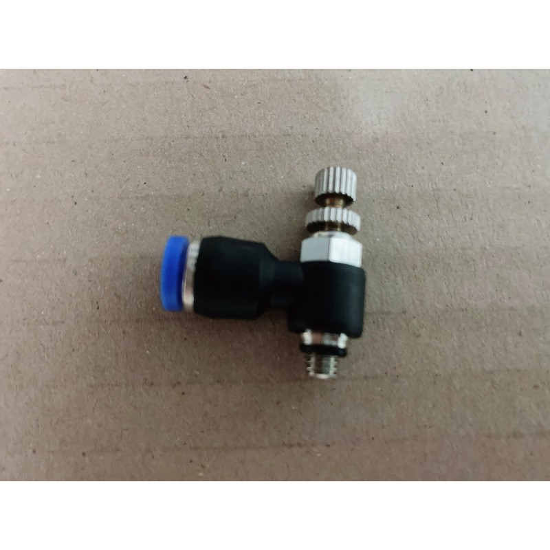 勁力空壓機械五金 ＊ 含稅附發票 SL4-M5 SL4-01 塑膠接頭 省力快速接頭 L型調速 調速接頭 | 蝦皮購物