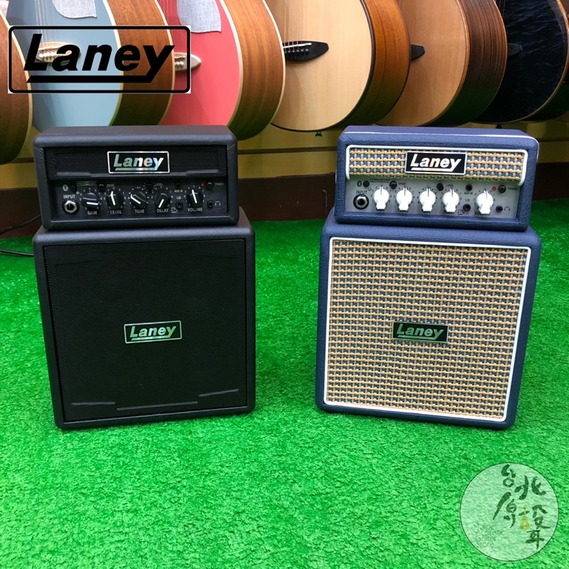 【北烏/原聲】Laney MINISTACK B LION藍 / IRON黑 藍芽迷你電吉他音箱 原廠保固 | 蝦皮購物