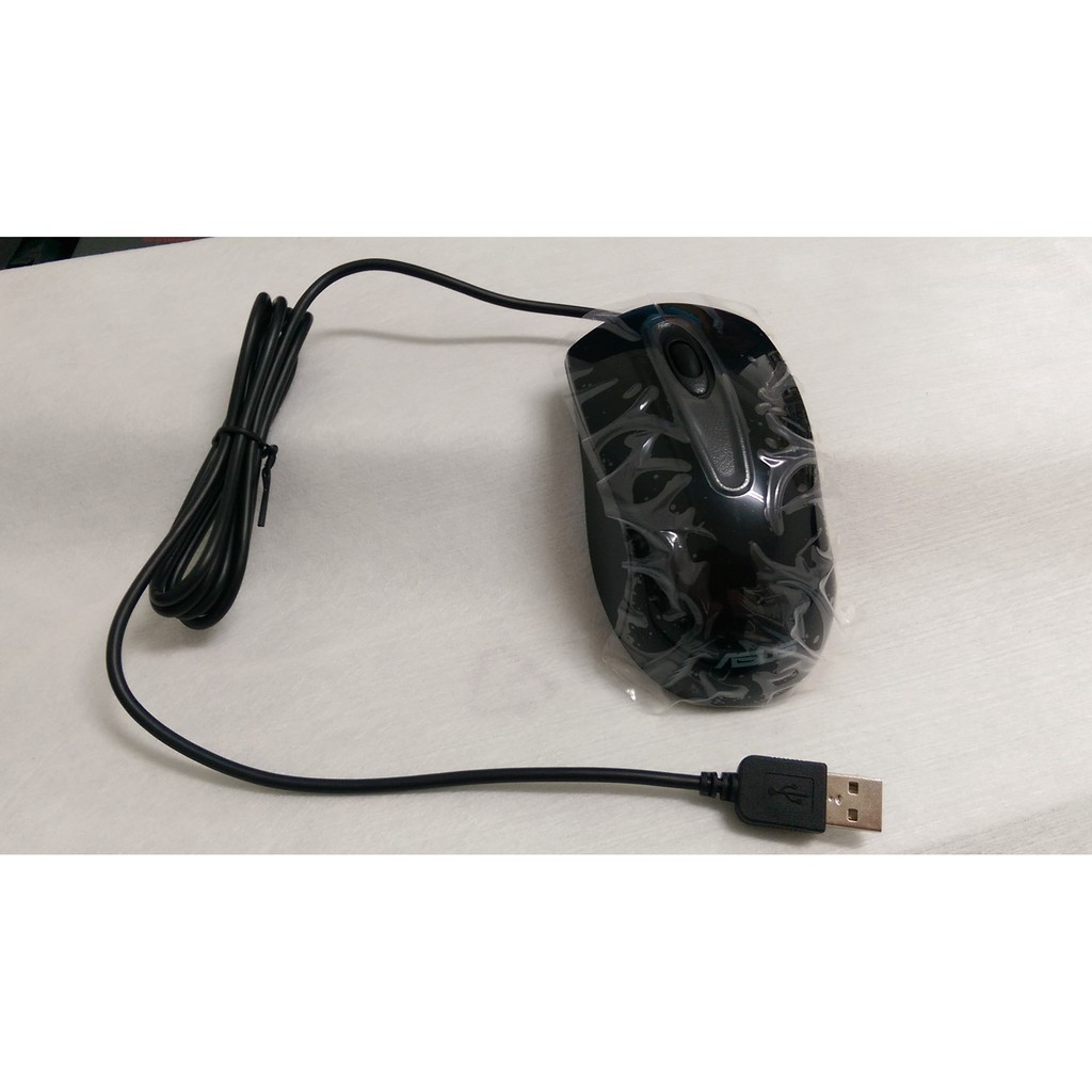 【ASUS華碩】 MOBTUO 藍光 有線光學滑鼠 | 蝦皮購物