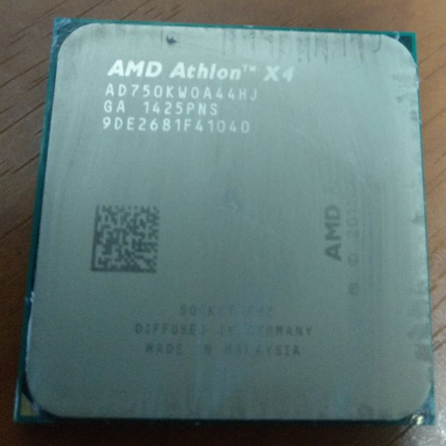 故障品 報帳用 AMD CPU FM2+ Athlon X4 750K DDR3 | 蝦皮購物