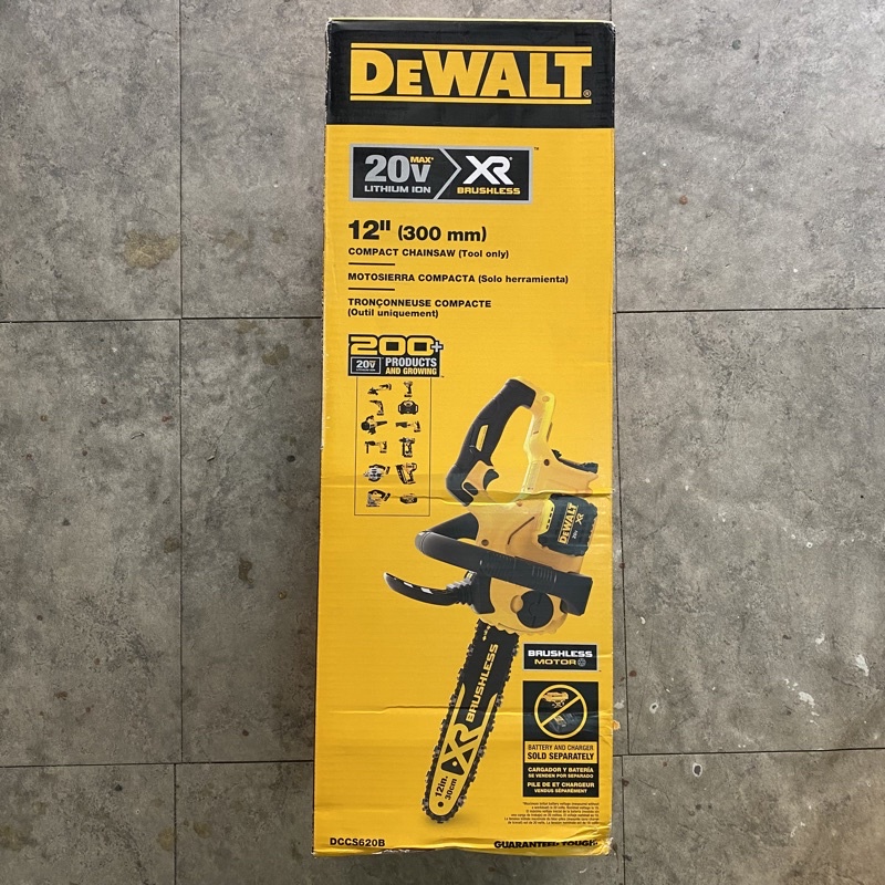 🌀含稅🌀全新得偉 DeWALT DCCS620 12吋無刷鏈鋸機 | 蝦皮購物