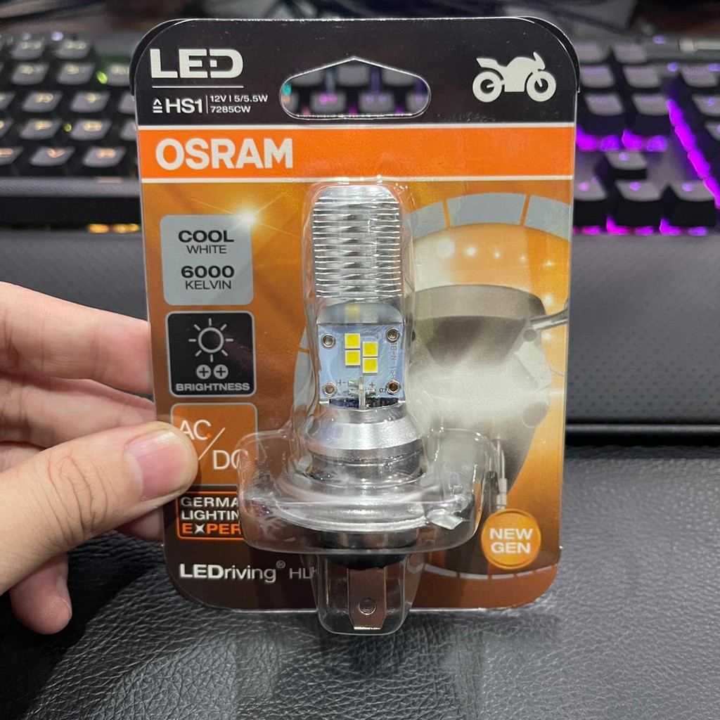 歐司朗 LED HS1 H4 K3 AC/DC 摩托車主燈保證 PNP 歐司朗新一代 2 | 蝦皮購物