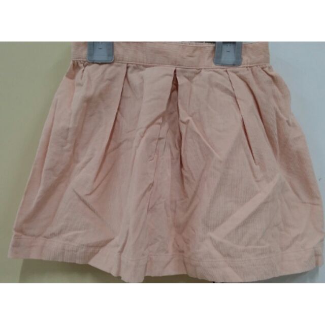 全新GAP 4y粉橘色絨布短裙 | 蝦皮購物