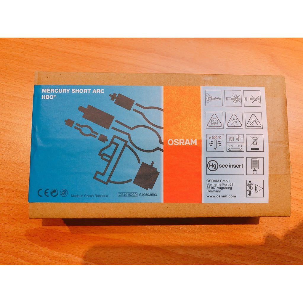 OSRAM 歐司朗 69213 HBO 50W/AC L1 MERCURY SHORT ARC 醫療及產業特殊燈管 | 蝦皮購物
