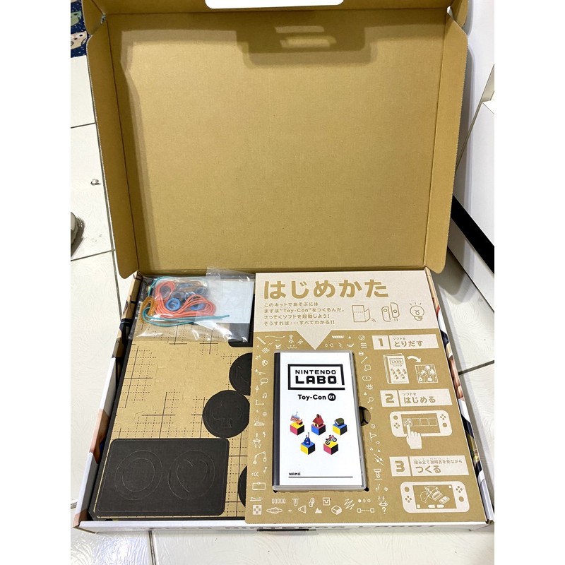 全新現貨 Nintendo任天堂實驗室Toy Con LABO 01 組合套裝+送瑪利歐週邊 | 蝦皮購物