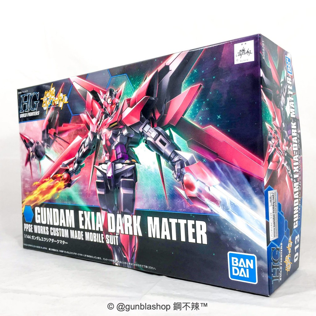 BANDAI 萬代 現貨 HG HGBF 1/144 #013 能天使鋼彈黑暗物質型 5058791 鋼彈創鬥者 鋼不辣 | 蝦皮購物