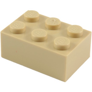 [樂磚庫] LEGO 3002 磚 基本型 米色 2x3 300205 4159739 | 蝦皮購物