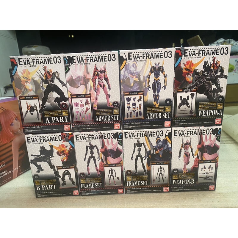 玩日藏 現貨 萬代 盒玩 新世紀福音戰士 EVA-FRAME 03 新劇場版 新2號機α 改8號機γ Mark.06 | 蝦皮購物