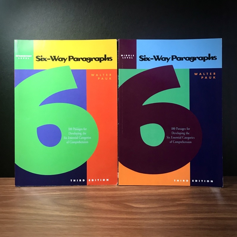 近全新《Six-Way Paragraphs: Introductory / Middle level》3Ed. | 蝦皮購物
