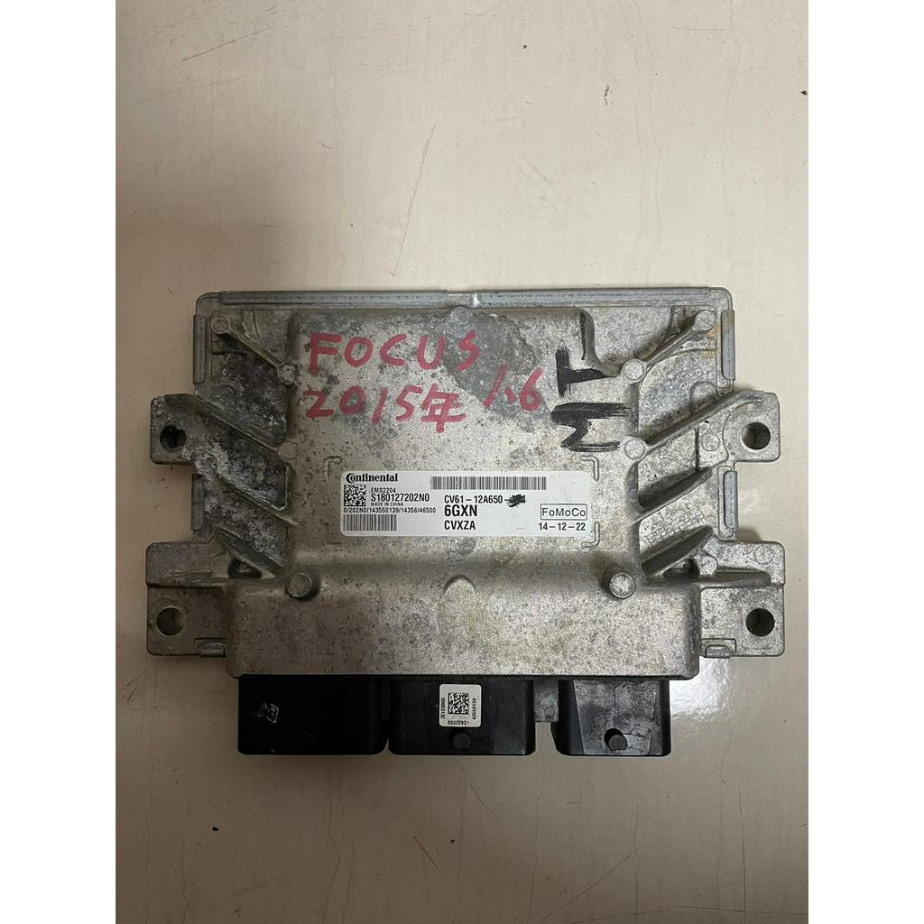 2015 FORD FOCUS 1.6 電腦 CV61 12A650 零件車拆下 | 蝦皮購物