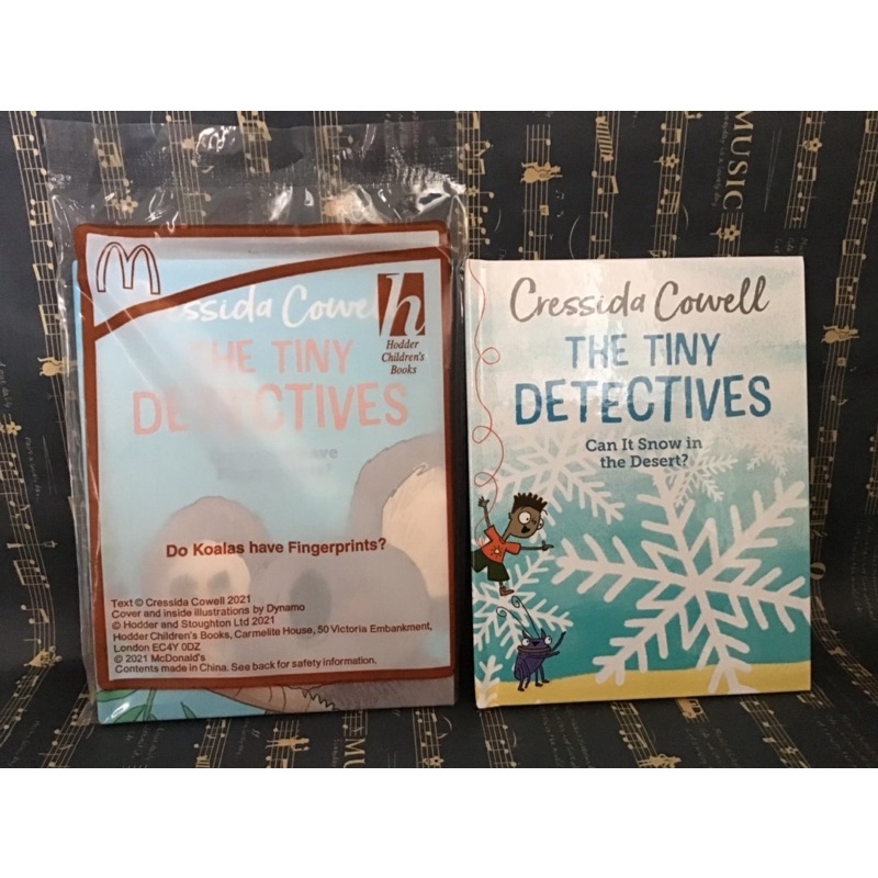 麥當勞 中英文兒童繪本童書Scientist The tiny detective 芽芽搬新家Quarto | 蝦皮購物