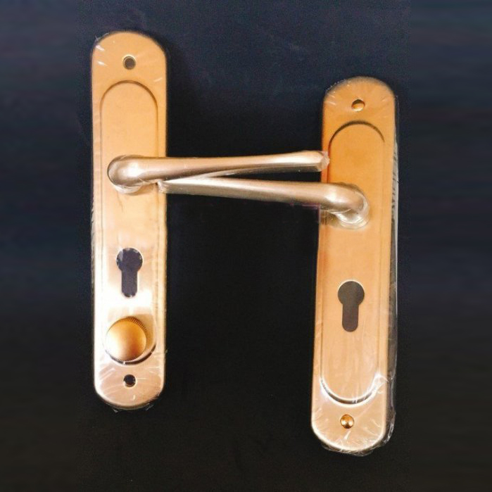 【singcoco】COE E-908(鈦金) 崁入式連體鎖 葫蘆鎖心70mm 適用門厚36-45 不分左右 附暗閂 | 蝦皮購物