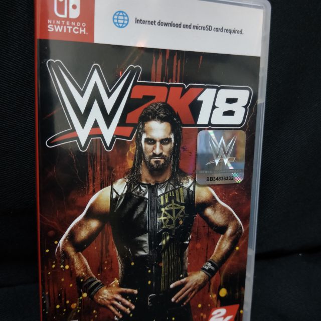 Nintendo switch WWE 2k18 二手 （9.8新） | 蝦皮購物