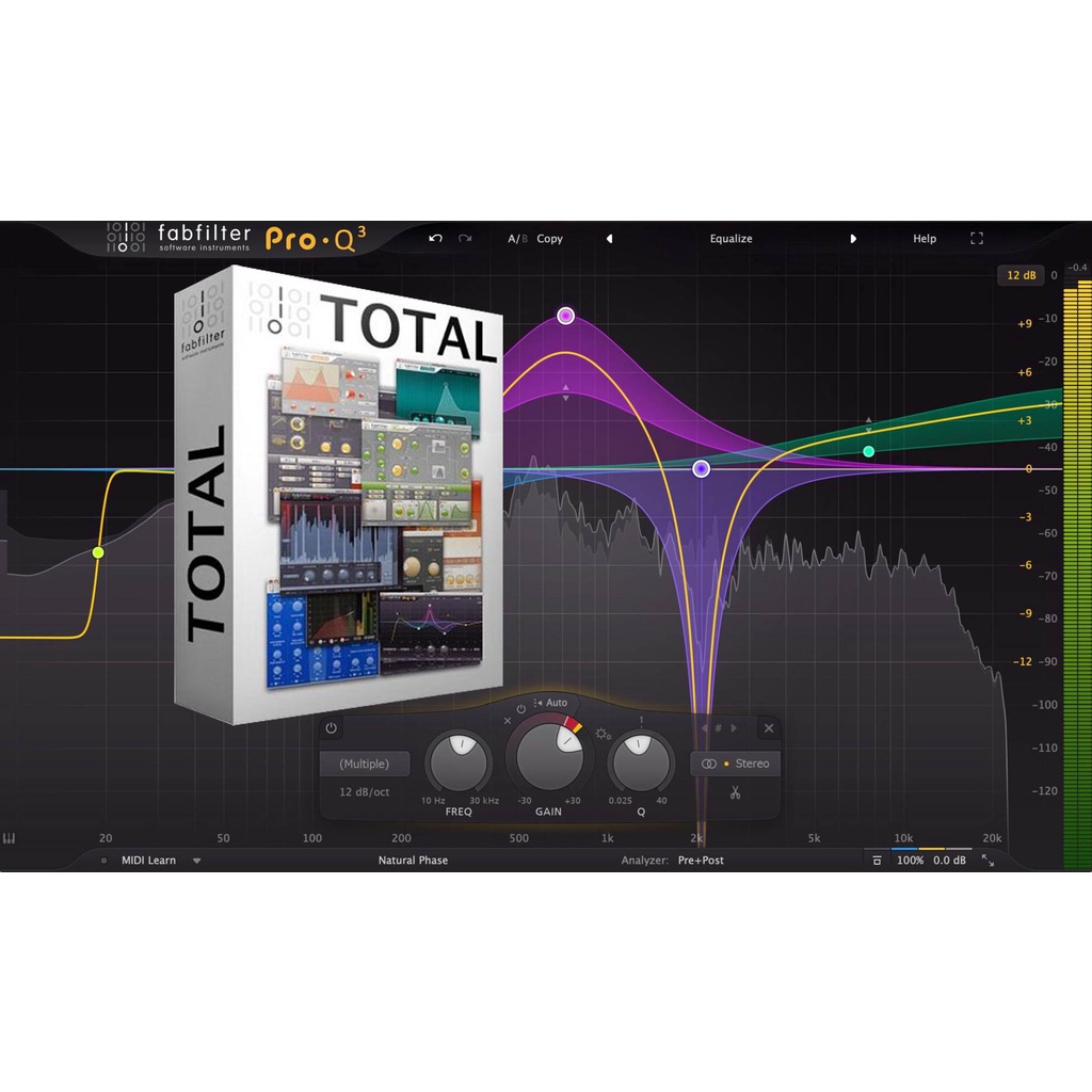 （更新版本！FabFilter Total Bundle 最新全套混音必備套組 For Win/Mac | 蝦皮購物