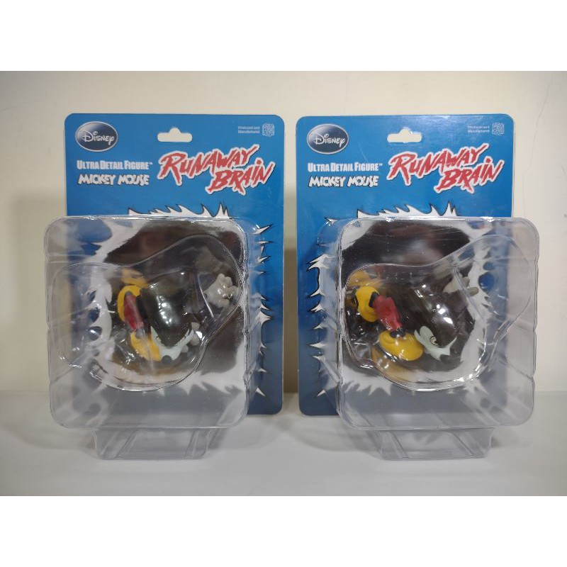 現貨 全新盒裝 瘋狂米奇 絕版 迪士尼 RUNAWAY BRAIN 數量稀少 MEDICOM TOY | 蝦皮購物