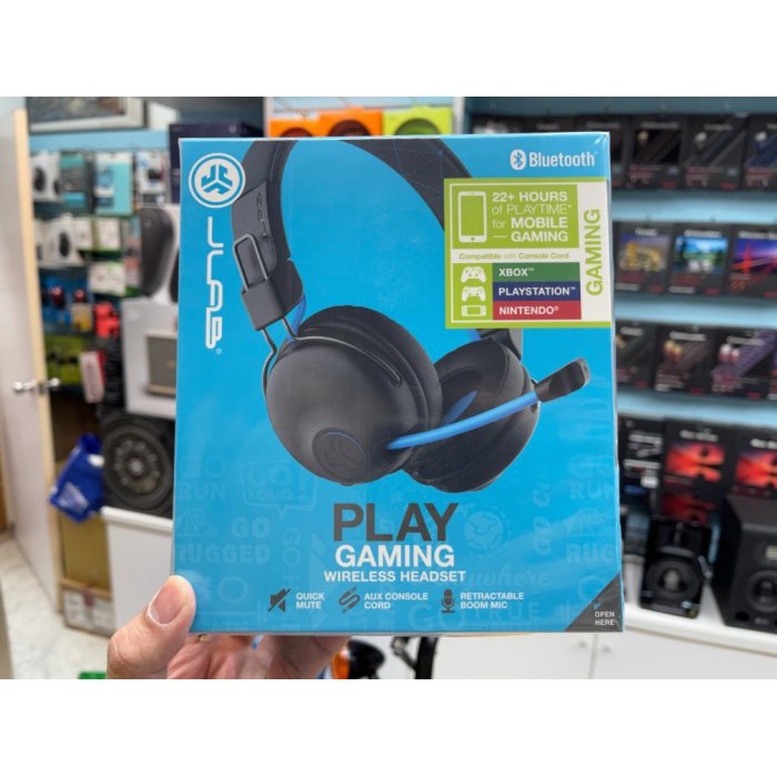 禾豐音響 附原廠旅行收納包 【JLab】 Play 耳罩式無線藍牙電競耳機 ( 台灣總代理 - 原廠公司貨 ) | 蝦皮購物